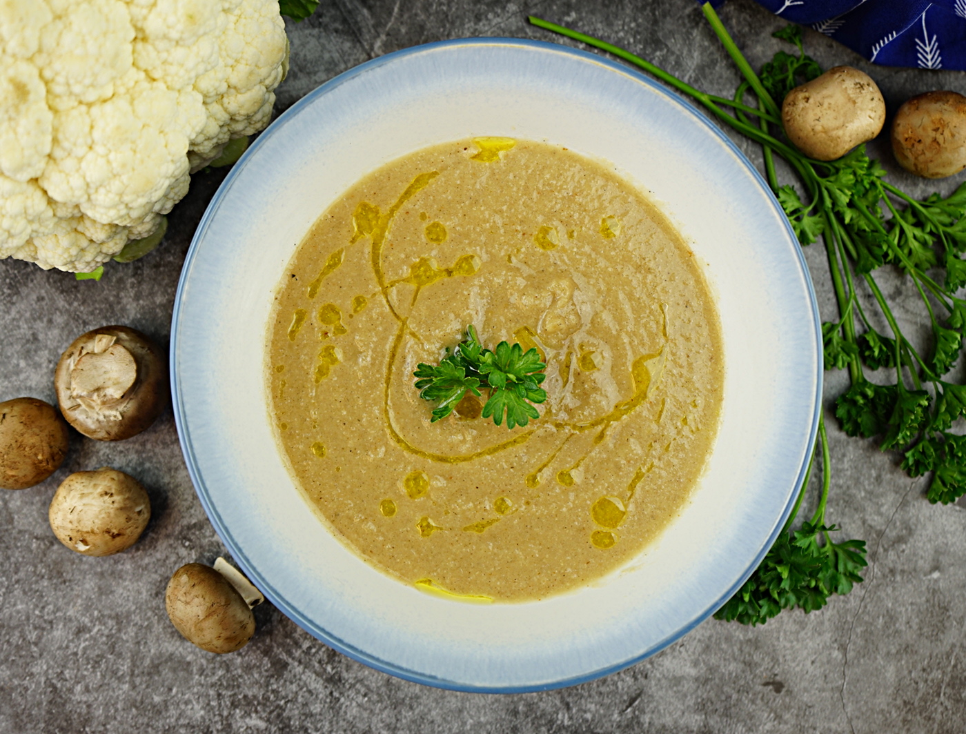 Cauliflower Umami Soup | Qualifirst