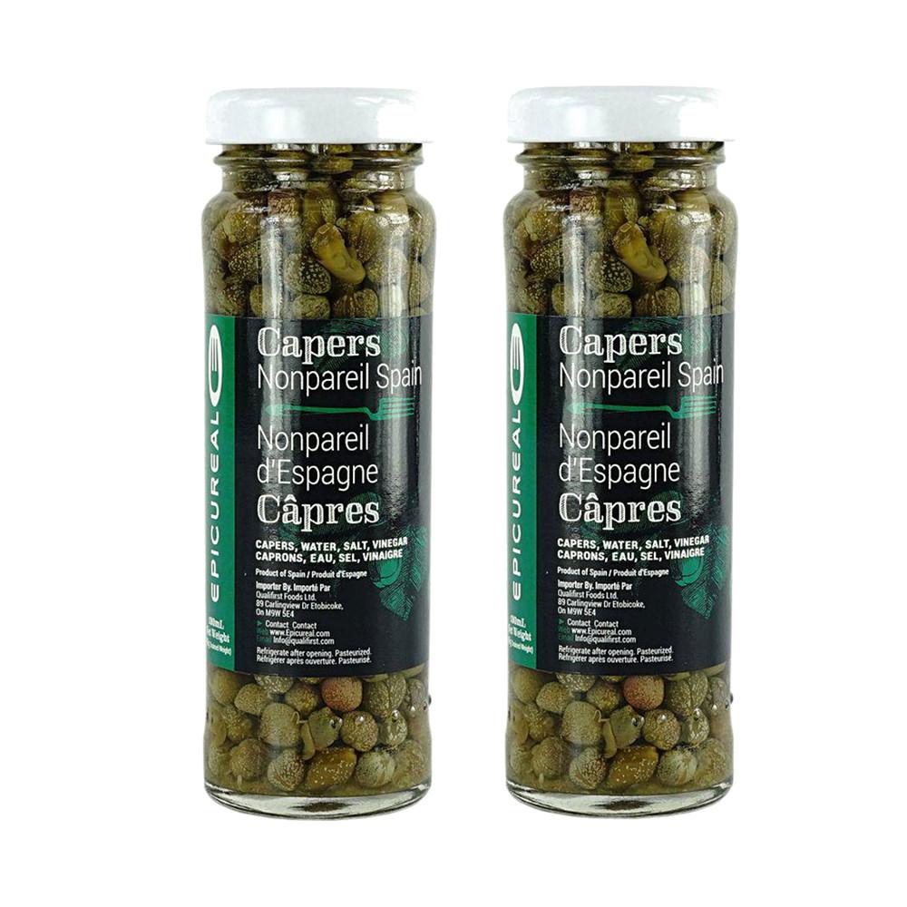 Epicureal Spanish Nonpareil Capers In A Vinegar & Salt Brine - 100mL (3 ...