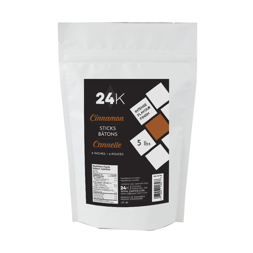 Cannelle en Bâtons 6'' 5 lbs 24K | Qualifirst