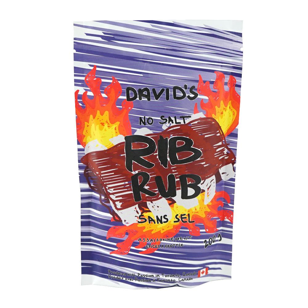 David’s Condiments Famous Rib Rub - 200g ml (7 oz) | Premium Smokey Dry ...