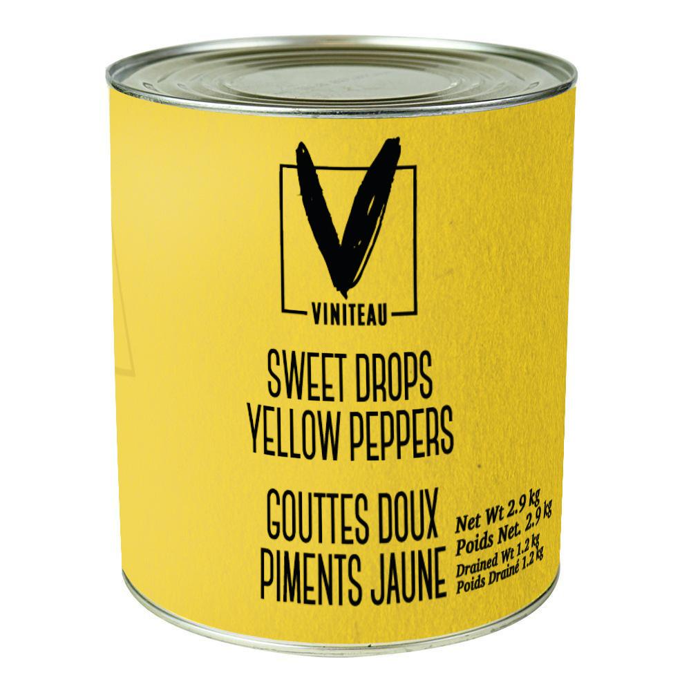 Sweety Drop Peppers Yellow 3 kg Viniteau | Qualifirst
