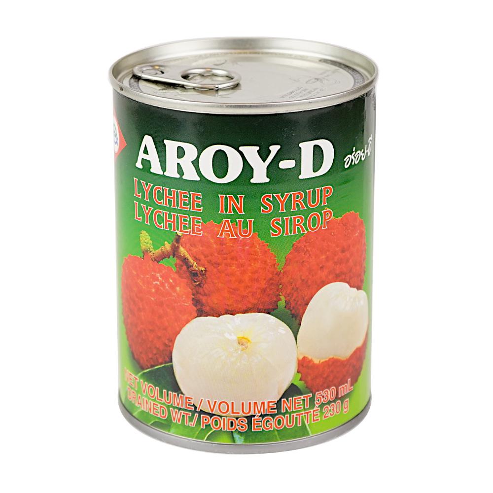 AroyD Lychee Supreme Quality Tinned 565 g | Delicious Syrup for your ...