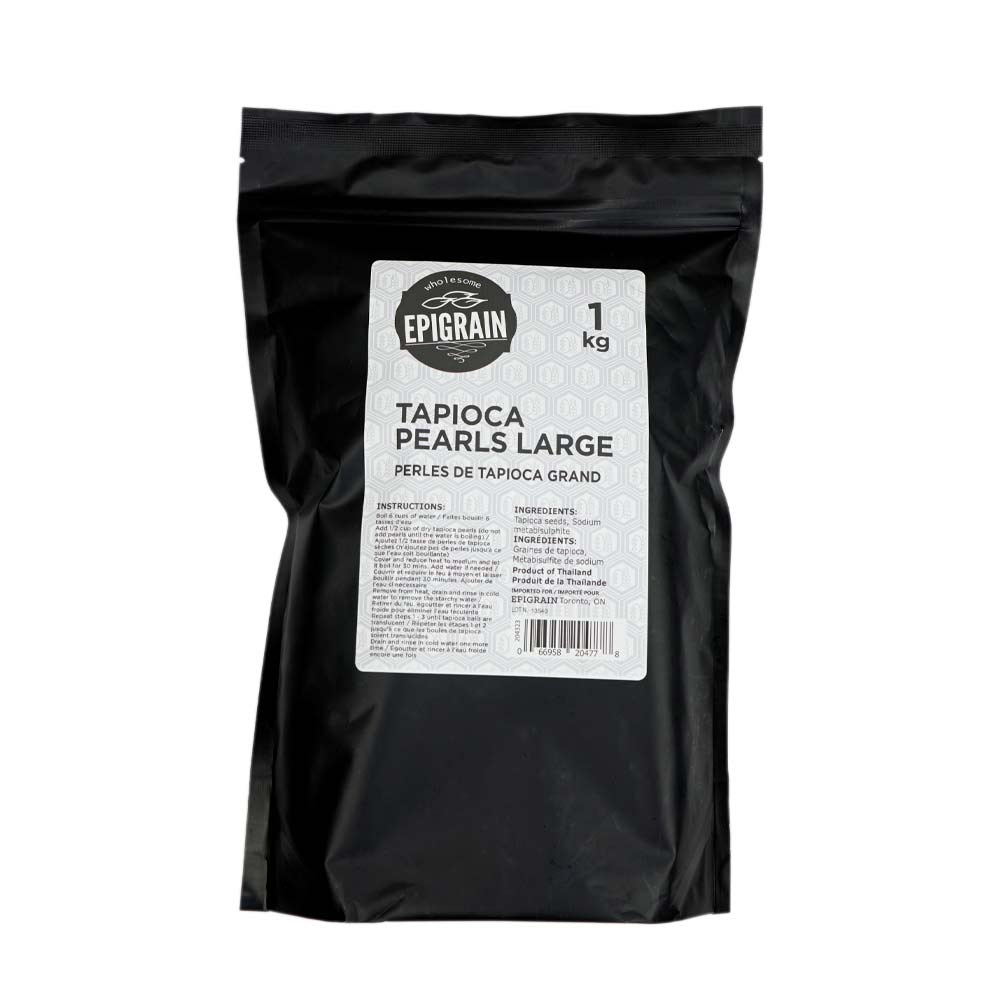Epigrain Premium Grade Large Tapioca Pearls, 1 Kg (2.2 Lb) | Gluten ...