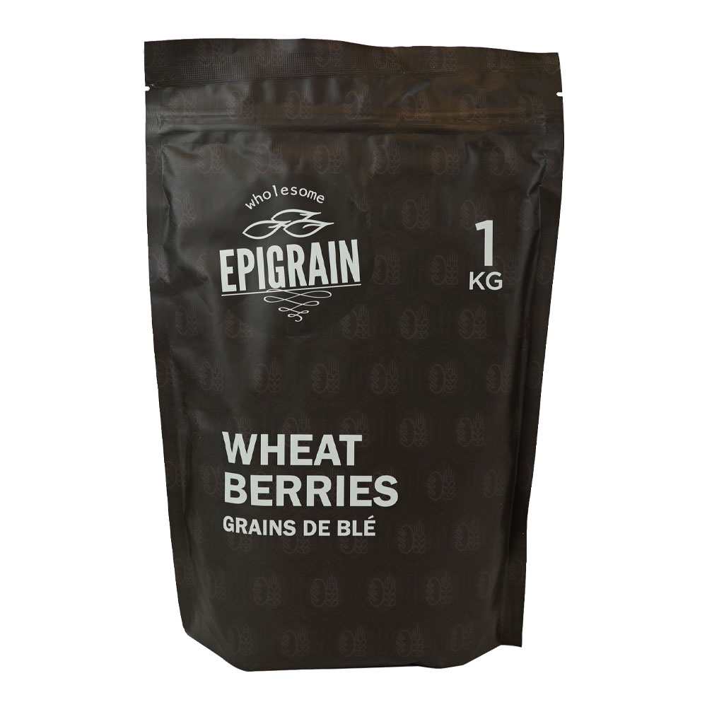 Epigrain Soft Wheat Kernels - 1Kg (2.2lb) | Wheat Berries, Whole Grain ...