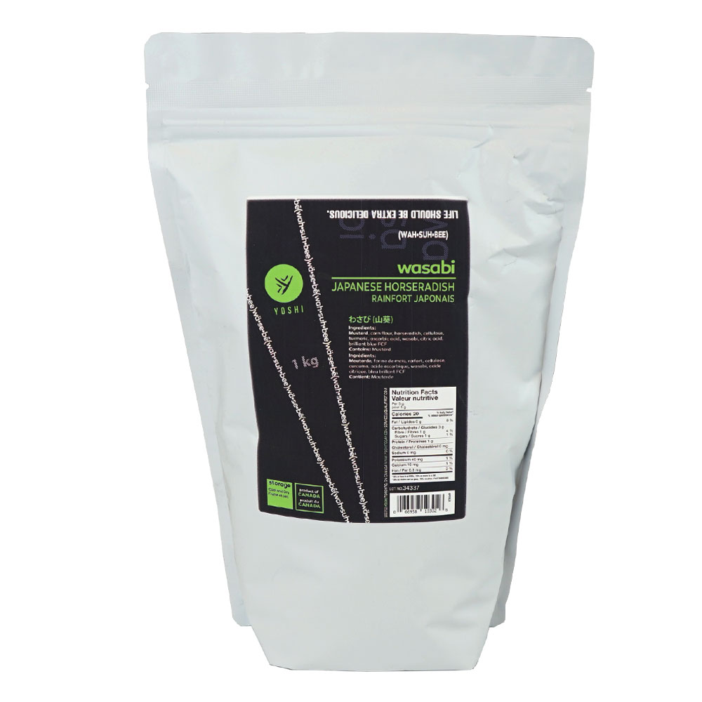 Yoshi Wasabi Ko (Horseradish) 1 kg | Add a spicy kick to your Japanese ...