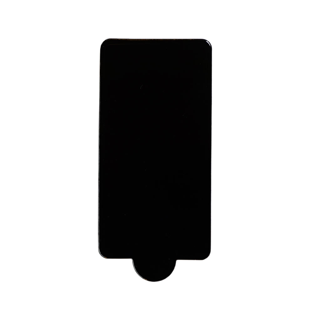 Artigee Rectangle Mini Cake Base Board Black 102x53mm 1 pc | Support ...