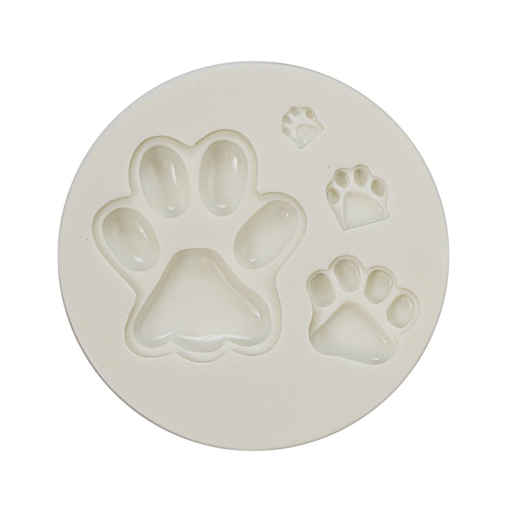 Artigee Silicone Mold Paw Print 4 Cavity 1 ct | High quality custom ...