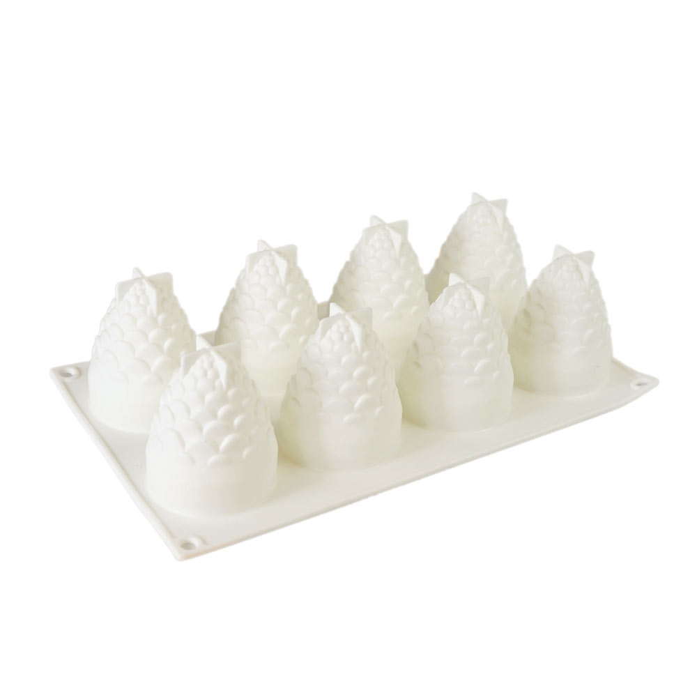 Artigee Silicone Mousse Mold Pine Cone 8 Cavity 1 ct | High quality ...