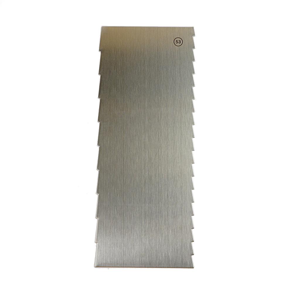 Artigee Jagged Double Edge Cake Scraper 1 ct | Tool for decorating and ...