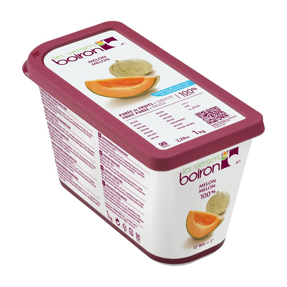 Boiron Melon Puree 100% Pure Frozen 6 x 1 kg | perfect for desserts and ...