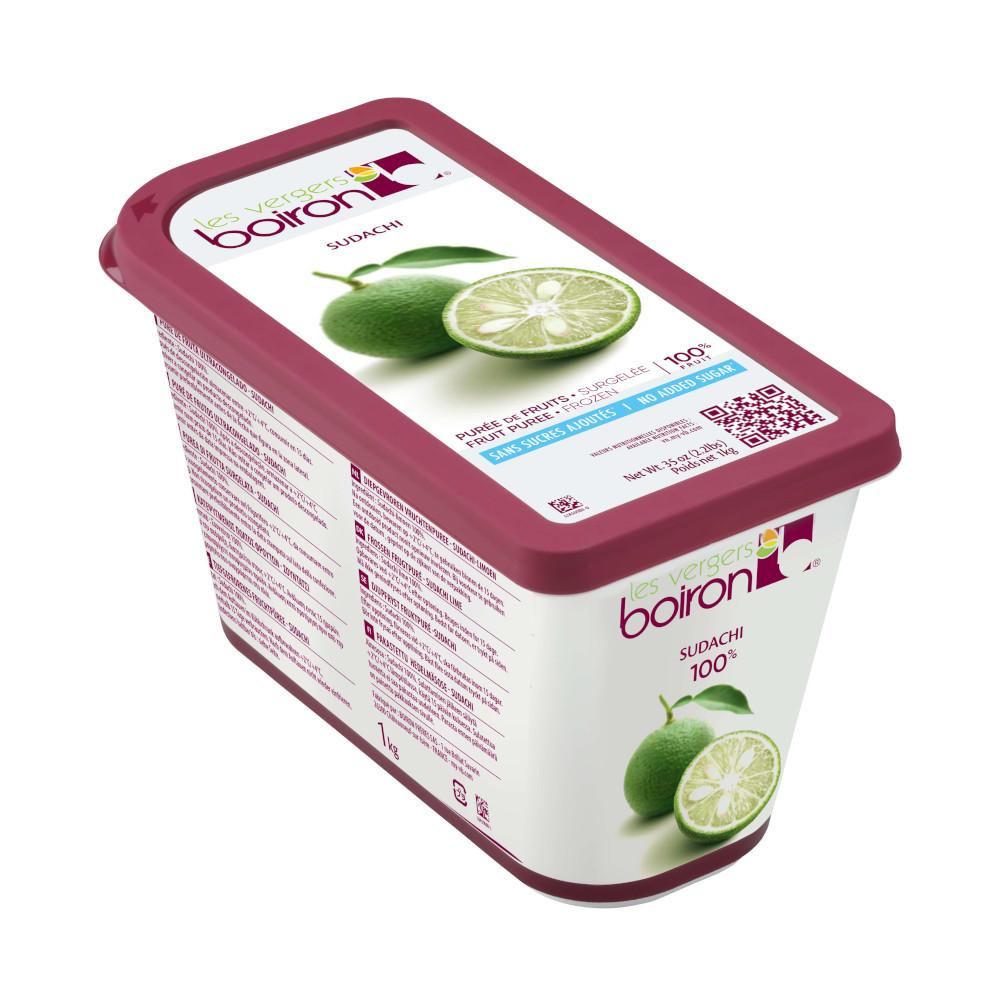 Boiron Sudachi Puree 100% Pure Frozen 6 x 1 kg | unlock the vibrant and ...