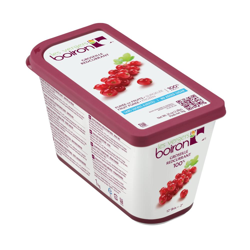 Redcurrant Puree 100% Frozen 1 kg Boiron | Qualifirst