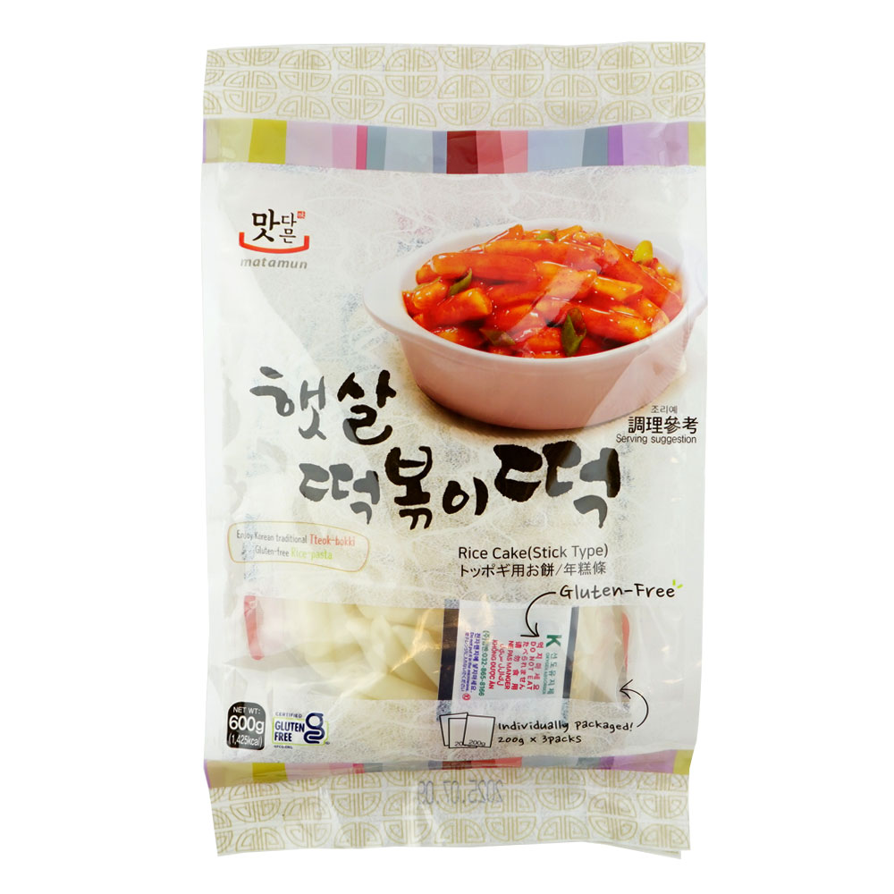 Rice Cake Stick Korean 600 g Matamun | Qualifirst