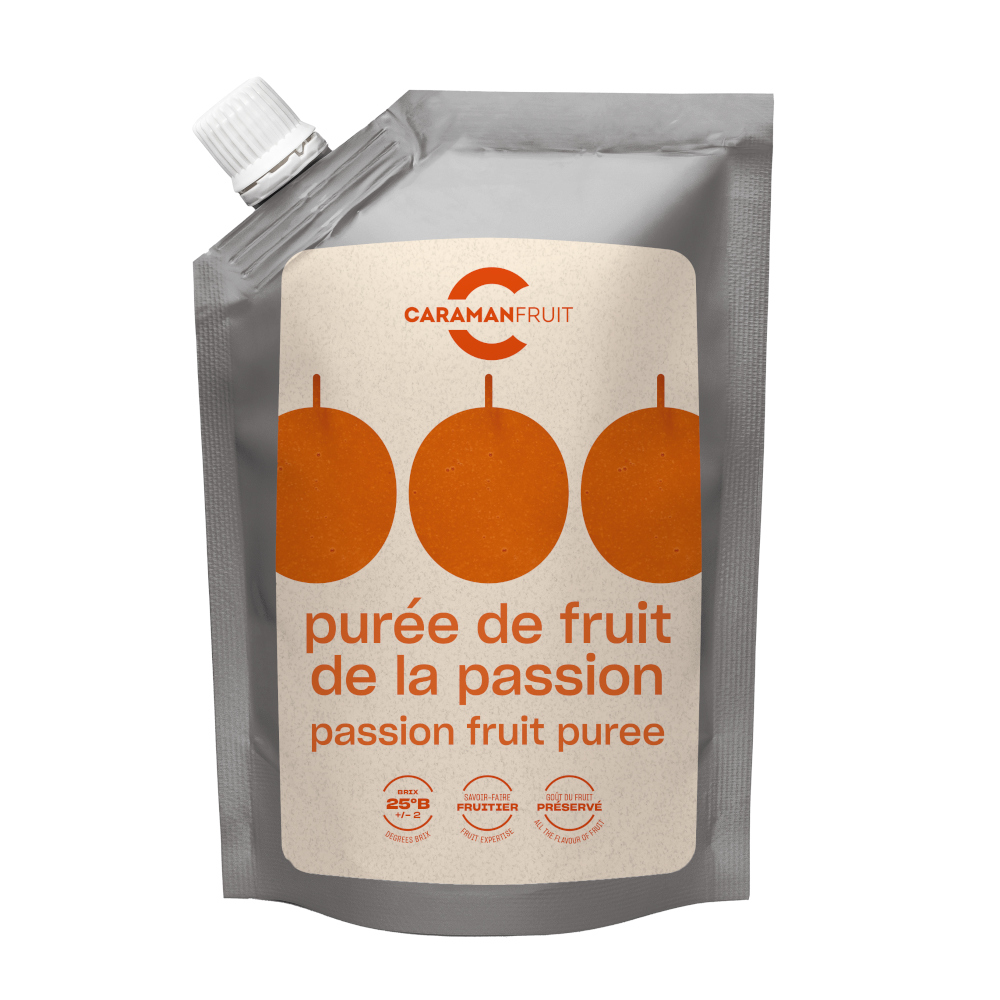 Leonce Blanc Passion Fruit Puree 1 kg | Premium passion fruit puree ...