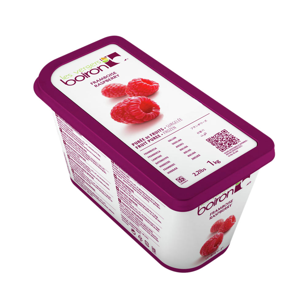 Boiron Raspberry Puree Frozen 1 kg | Perfect for smoothies, coktails ...