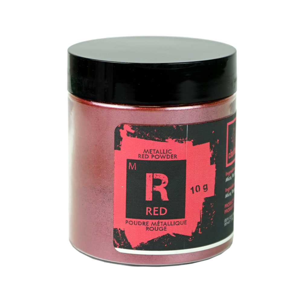 Choctura Edible Red Metallic Decorative Powder - 10g | Luster Dust ...