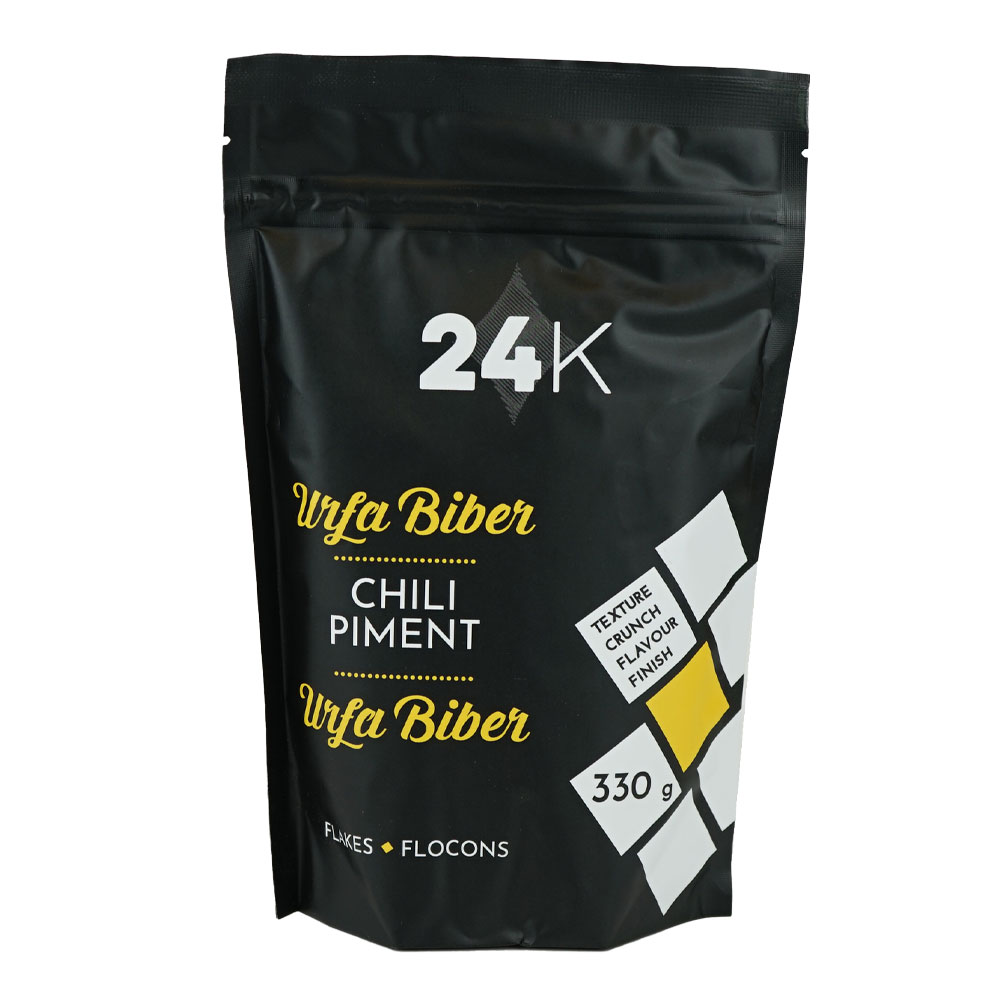 24K Urfa Biber Chili Flakes 330 g | Premium Grade, Moderate Heat, Salty ...