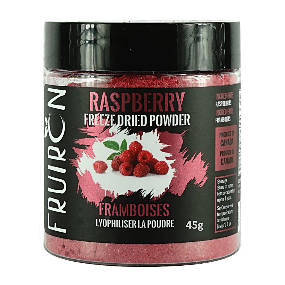 Fruiron Freeze Dried Raspberry Powder- 45 g (1.5 oz) | Pure Ground ...