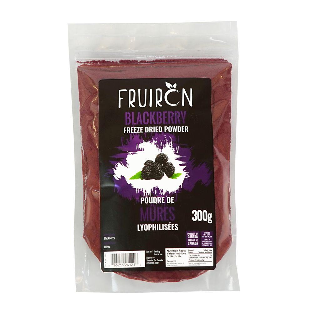 Fruiron Blackberry Powder Freeze Dried 300 g | Use to flavour and ...