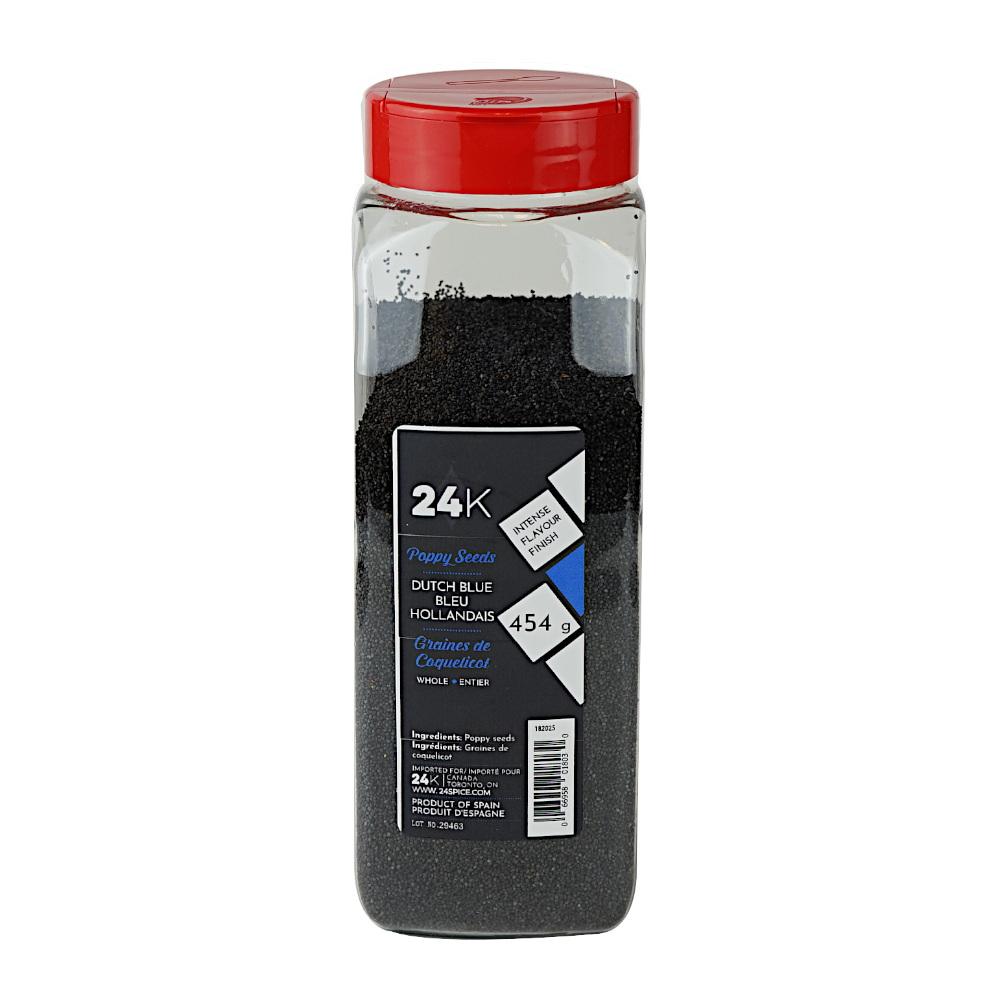 Dutch Blue Poppy Seeds - 454g Royal Command | Vegan, Gluten Free, Non-GMO
