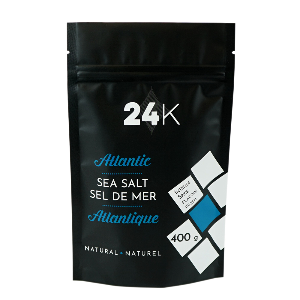 24K Atlantic Sea Salt () - 400 g | 100% Additive Free, , Fine Grain ...