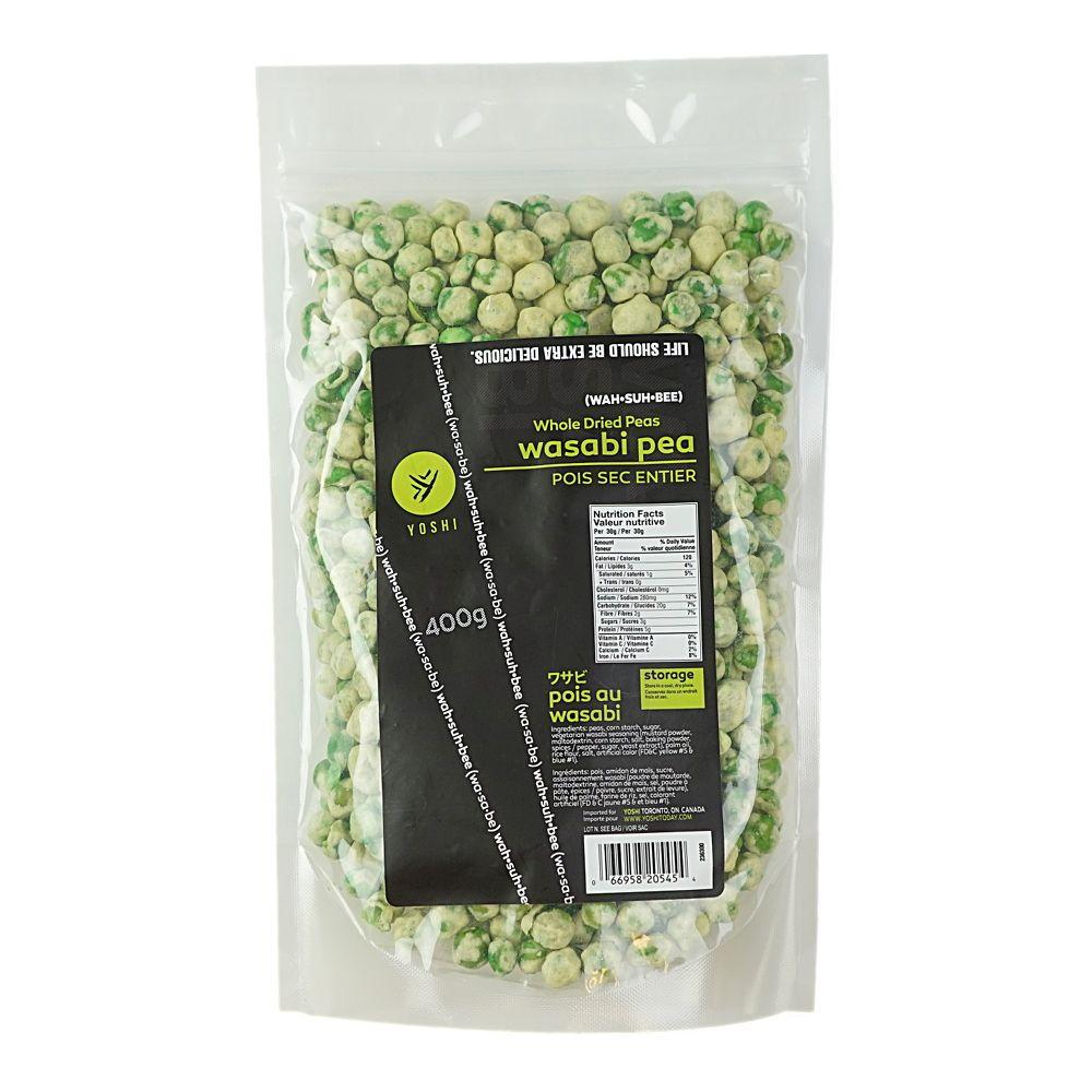 Yoshi Wasabi Coated Green Peas - 400g (14.11 oz) | flavor Packed ...
